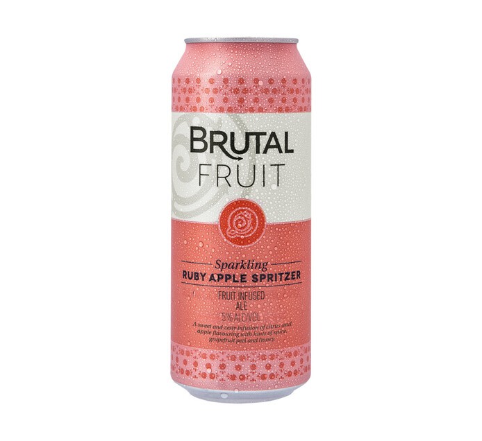 BRUTAL FRUIT RUBY APPLE 24 X .500ML CAN | Delta Express Liquors